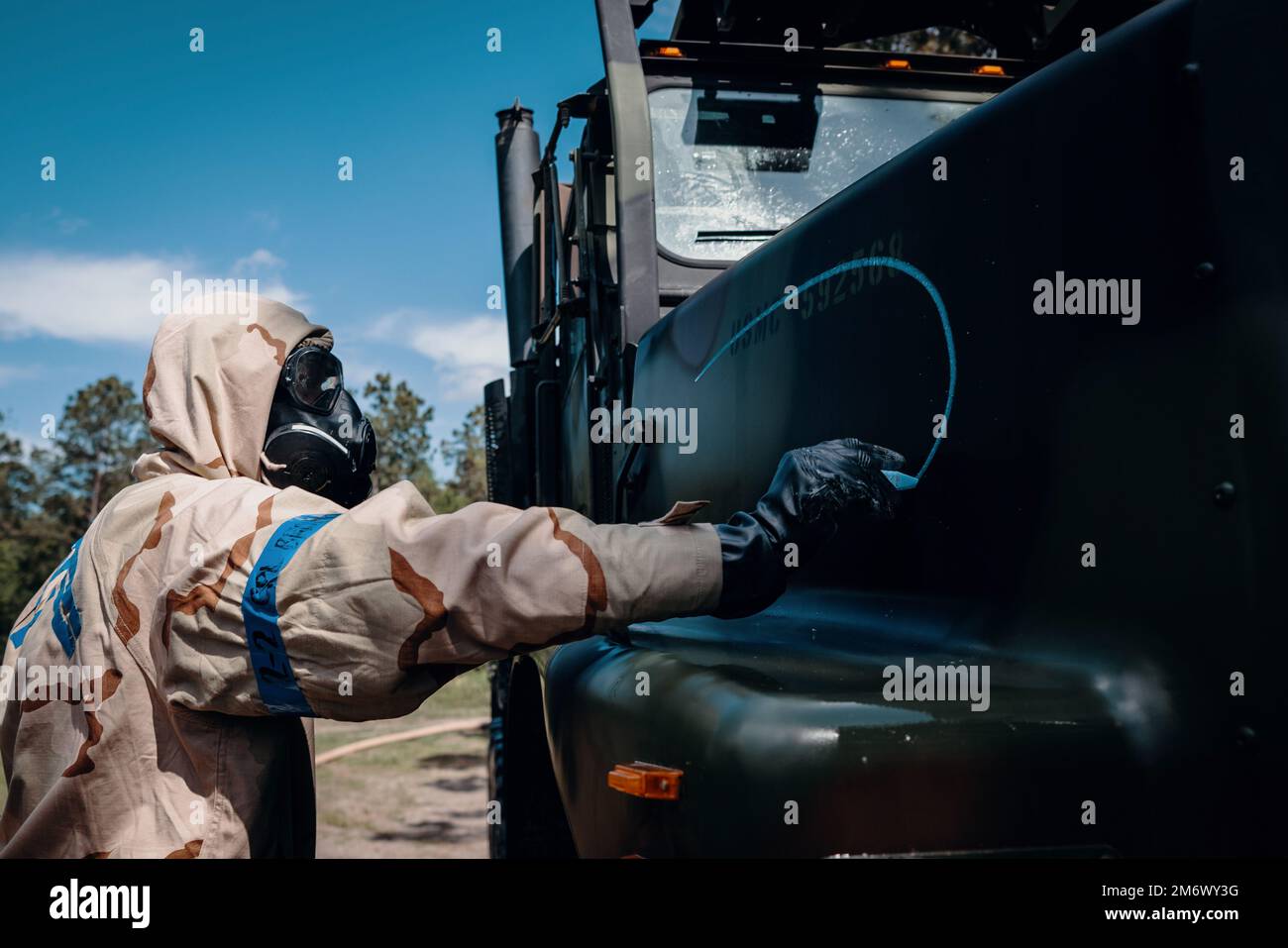 A U.S. Marine chemical, biological, radiological, and nuclear ...