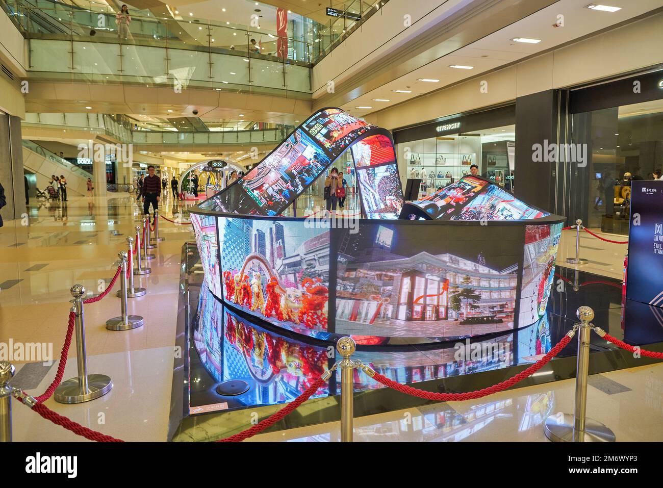 SHENZHEN, CHINA - CIRCA NOVEMBER, 2019: installation at MixC shopping ...