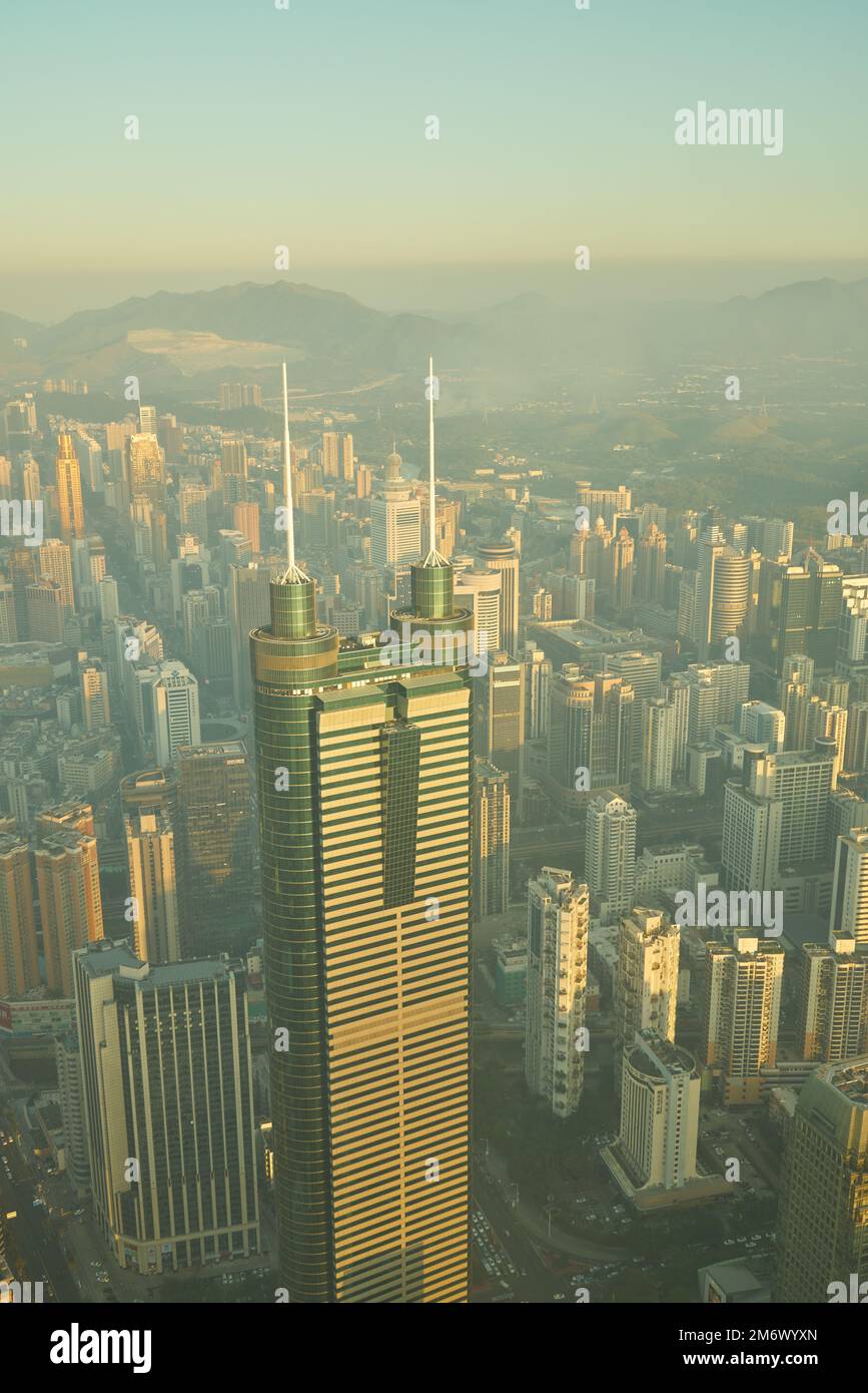Aerial view of shenzhen china 2019 hi-res stock photography and images ...