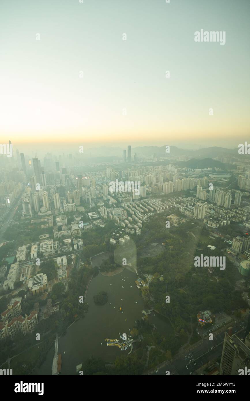 Aerial view of shenzhen china 2019 hi-res stock photography and images ...