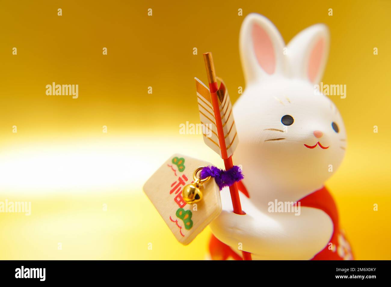Rabbit year New Year material (2023 New Year Stock Photo - Alamy