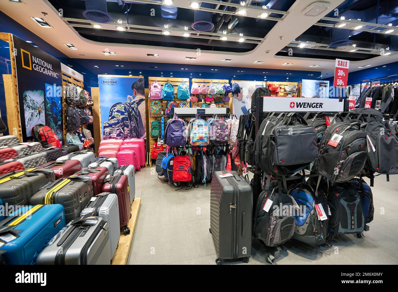 BANGKOK, THAILAND - CIRCA JANUARY, 2020: assorted bags displayed at ...