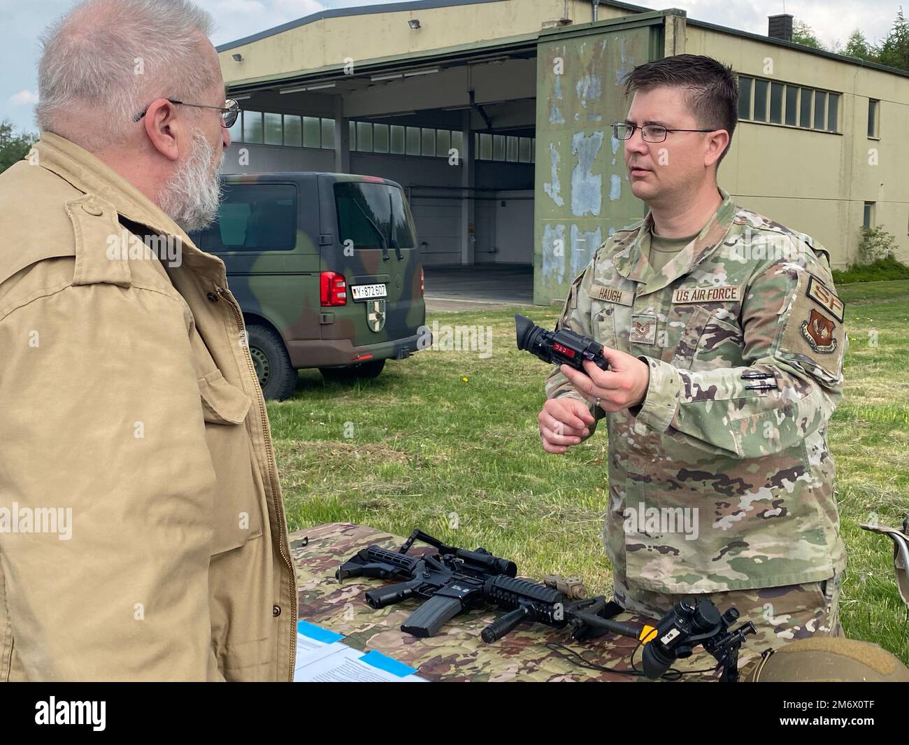 U.S. Air Force Tech. Sgt. Troy Haugh, 702nd Munitions Support Squadron ...