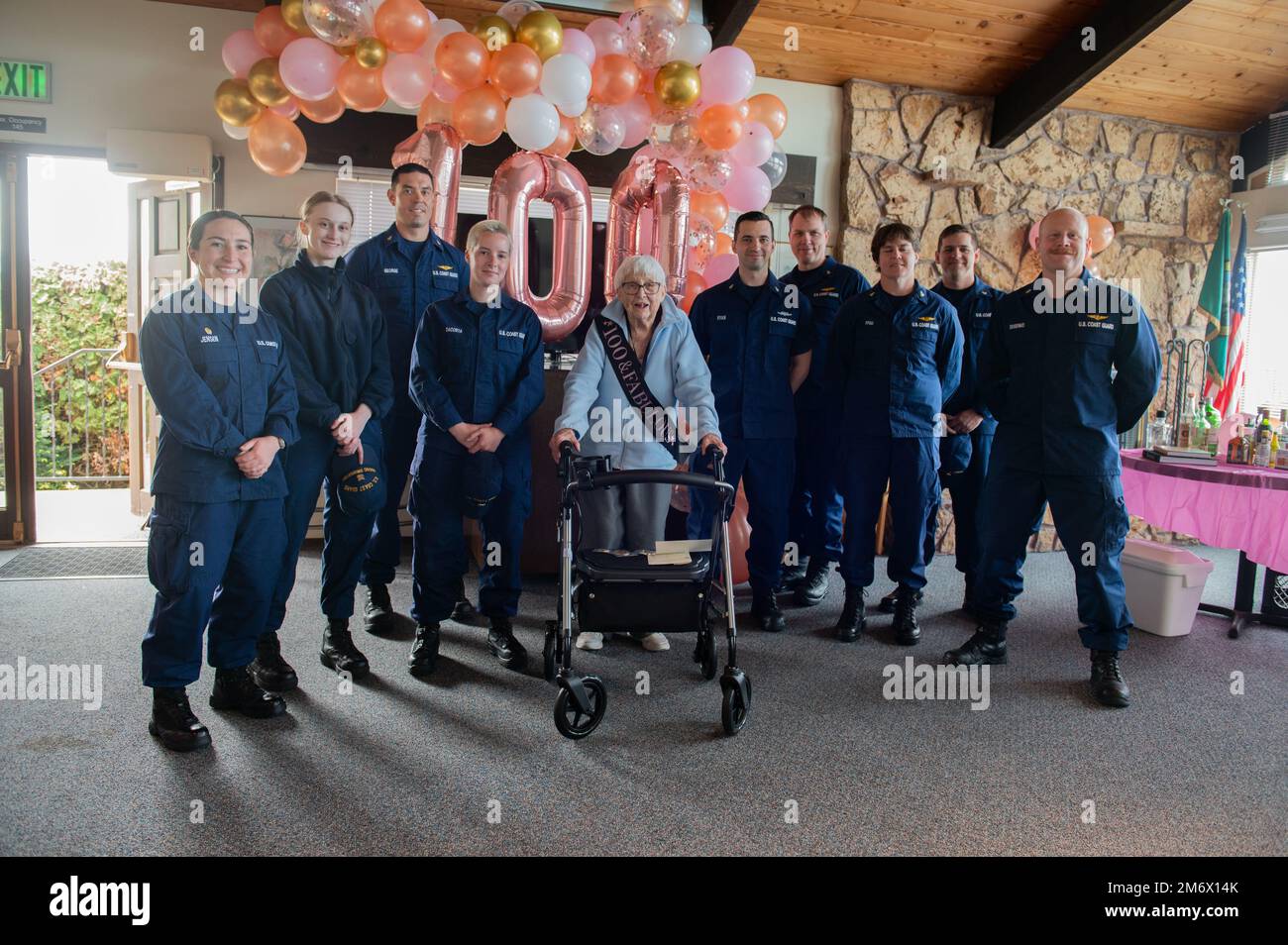 Coast Guard members from Seattle and Port Angeles, Washington, join ...