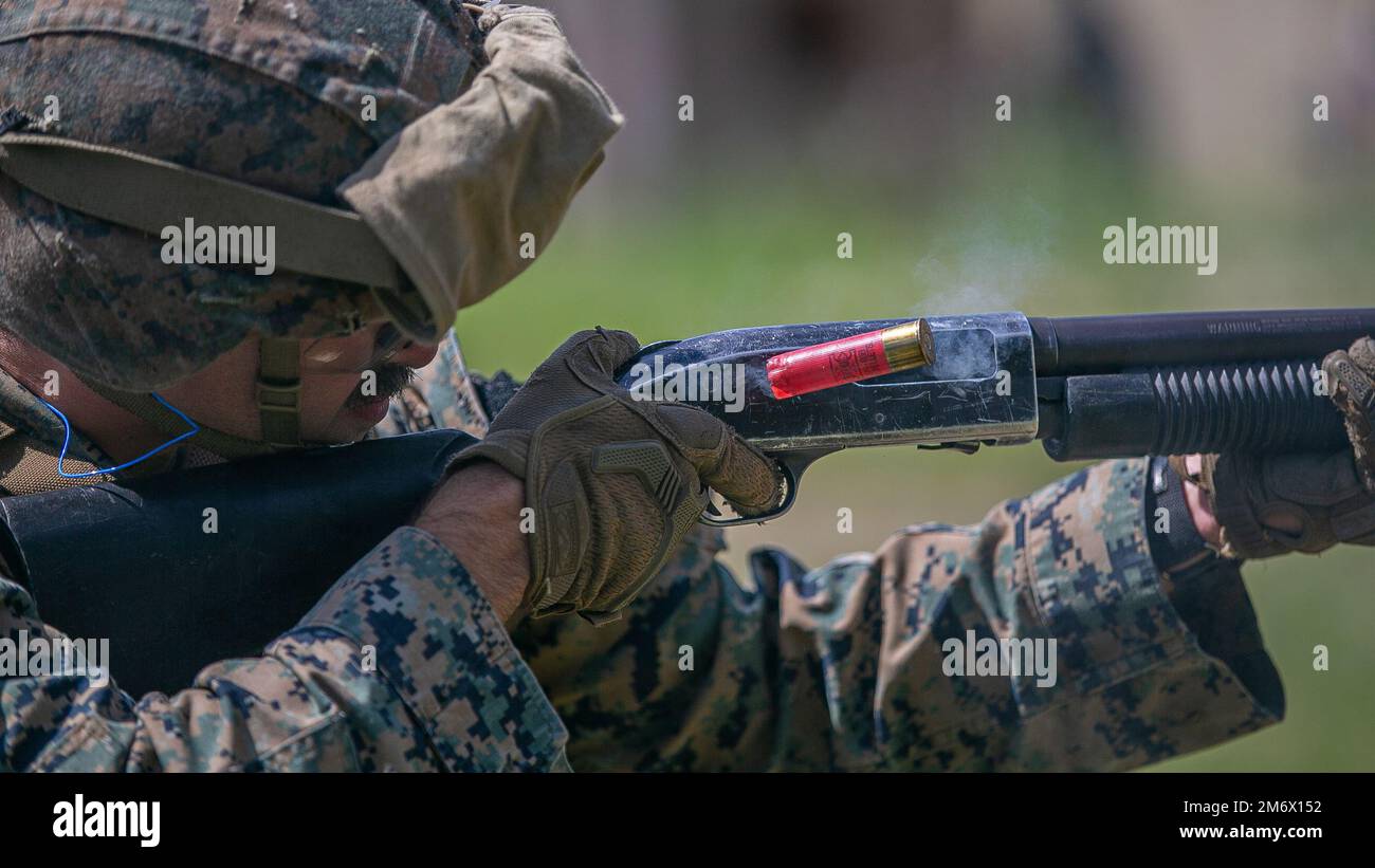 U.S. Marine Corps Cpl. William Bozzello, a Deer Park, New York native ...