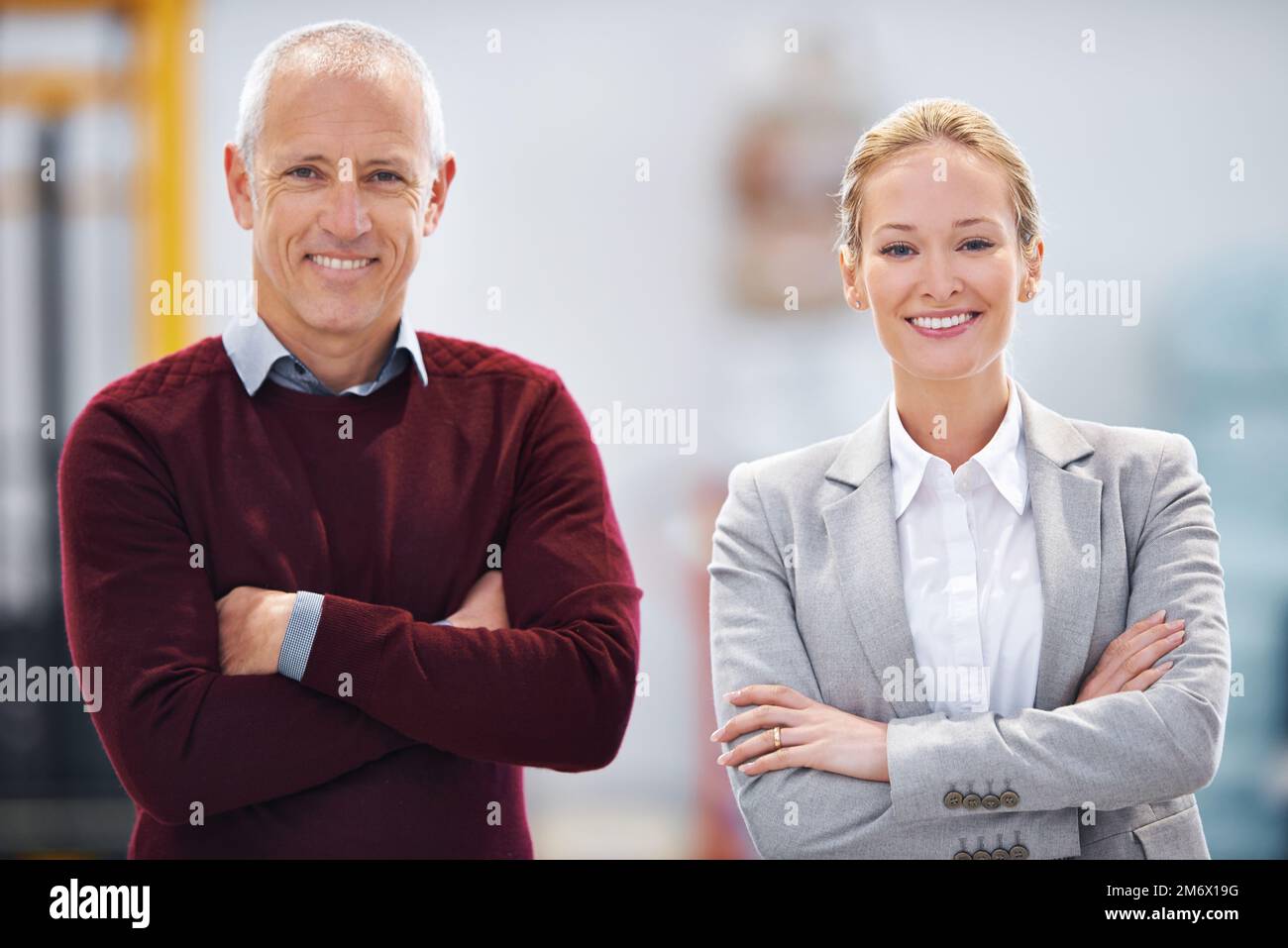 They have superb managerial skills. Portrait of the upper management of ...