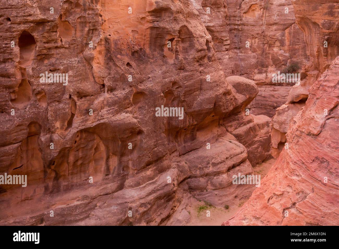 Little Petra, Siq al-Barid rocks, Jordan Stock Photo - Alamy