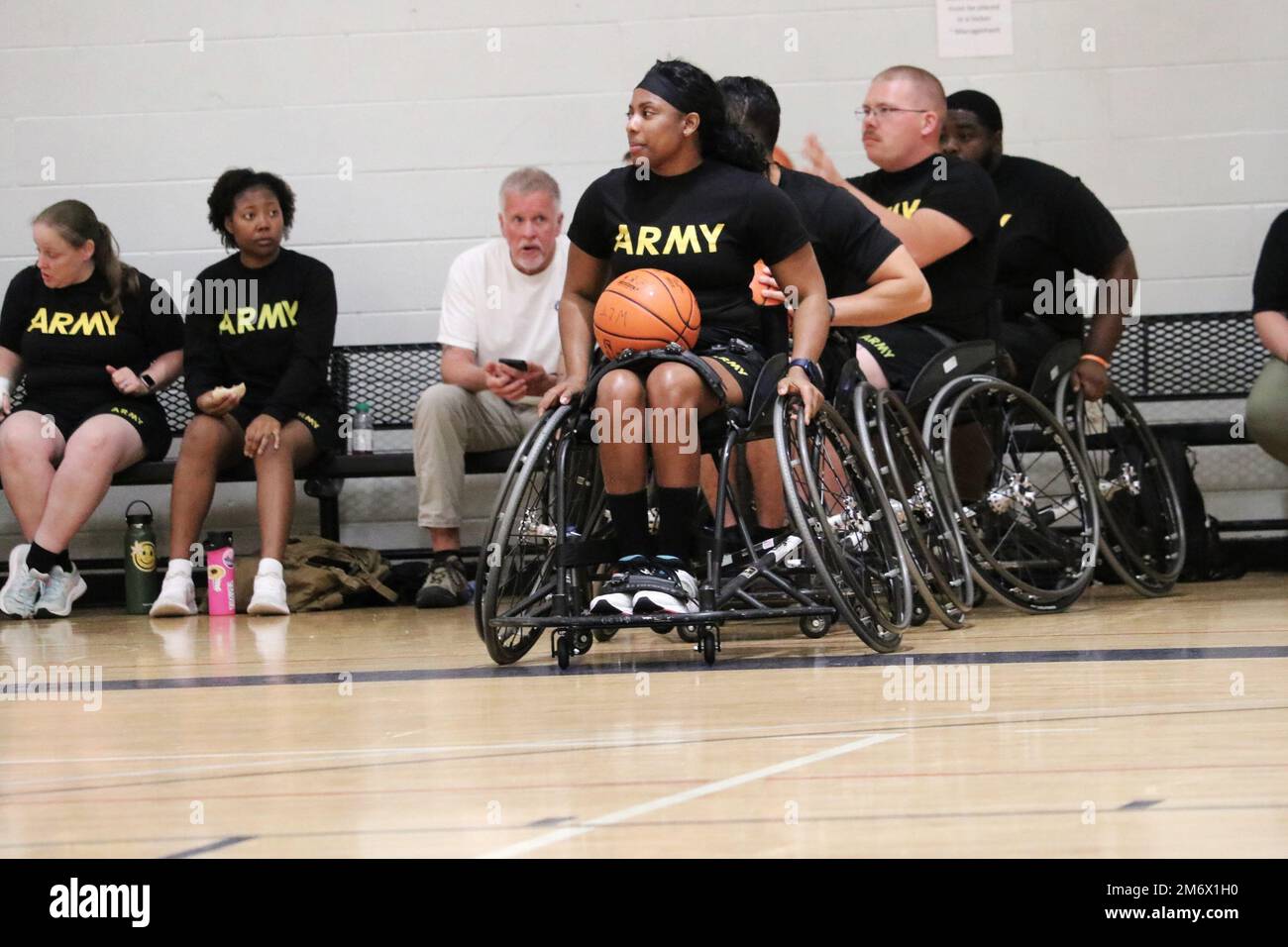 U.S. Army Spc. Corine Hamilton, Walter Reed Soldier Recover Unit, is ...