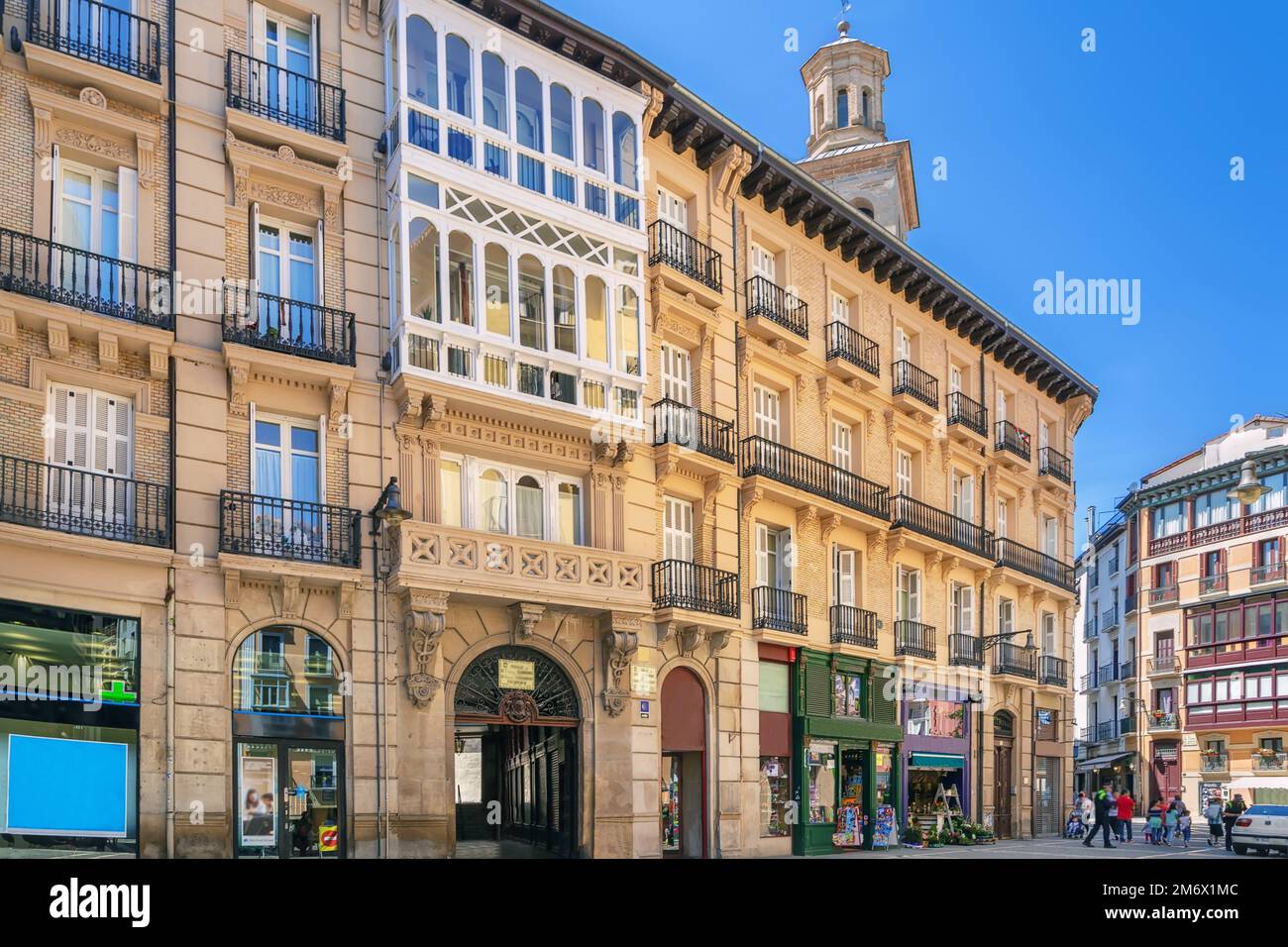 Old town of pamplona hi-res stock photography and images - Alamy