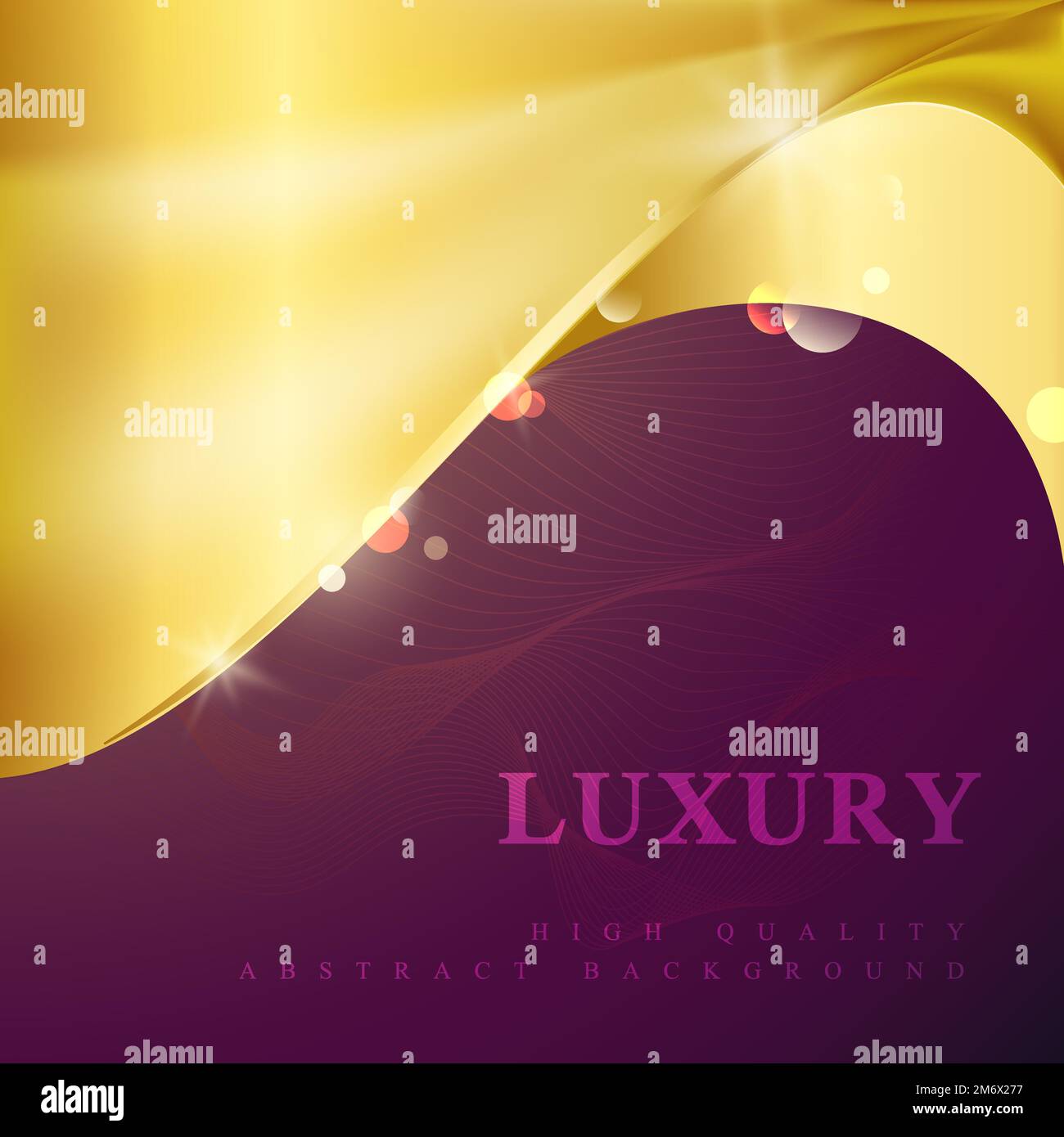 Golden wave abstract background vector Stock Vector Image & Art - Alamy