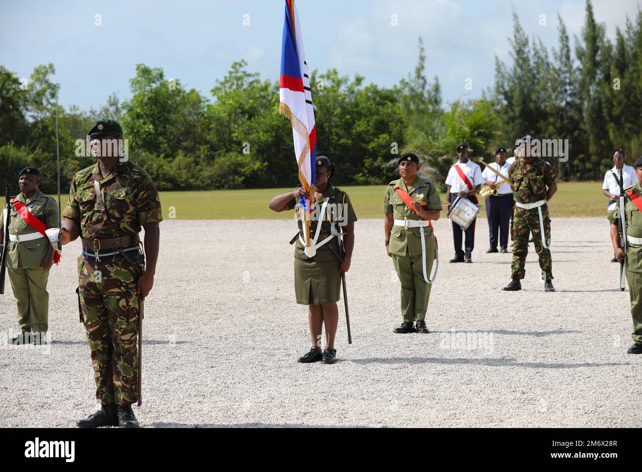 Representatives from the United States and partnering nations take part ...