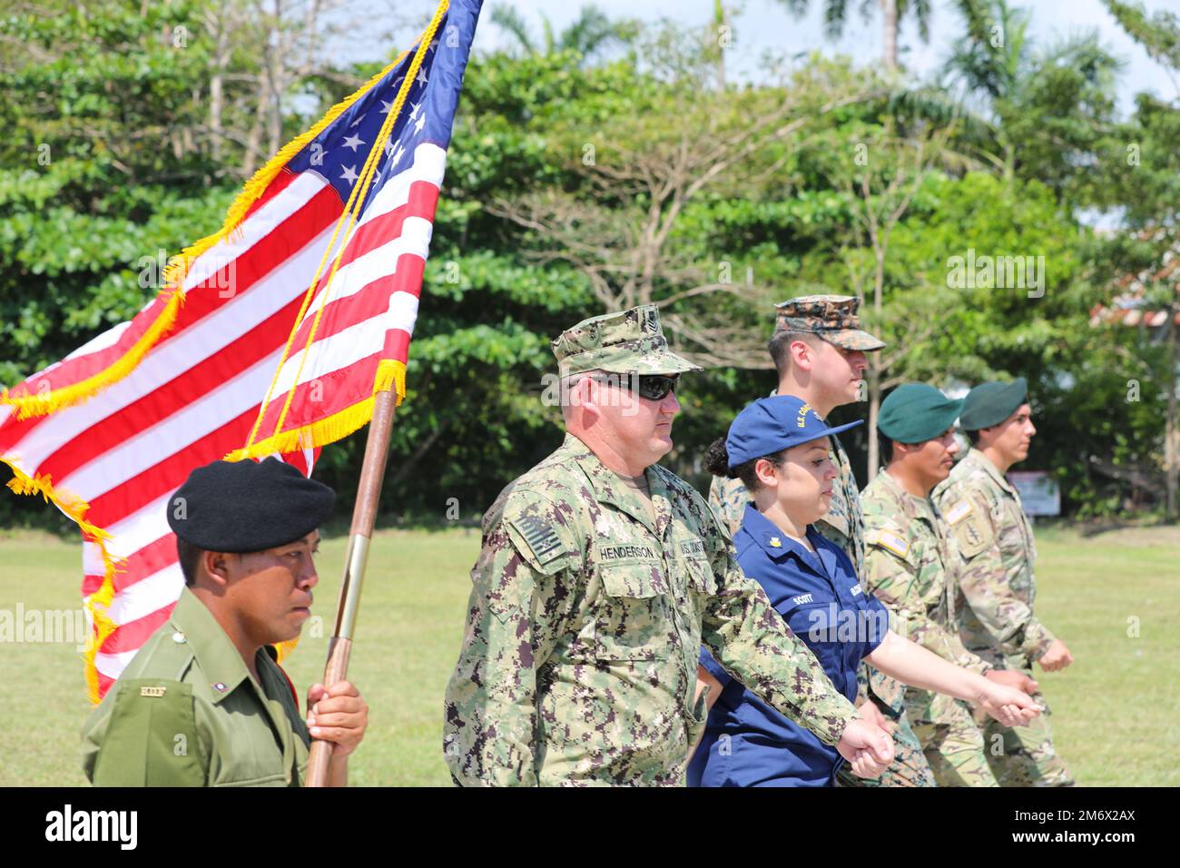 Representatives from the United States and partnering nations take part ...