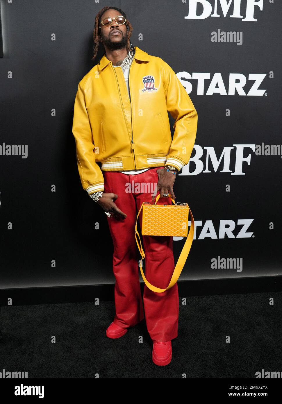 Hollywood, CA January 5, 2023. 2 Chainz arrives at the Starz "BMF ...