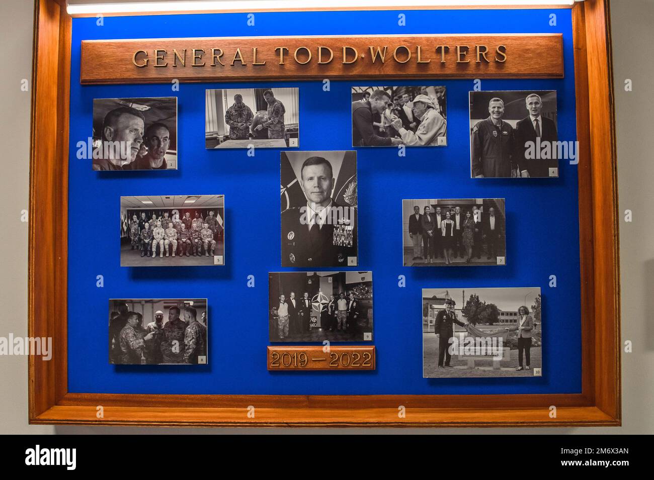 SHAPE, Belgium – Supreme Allied Commander Europe (SACEUR) General Tod D ...