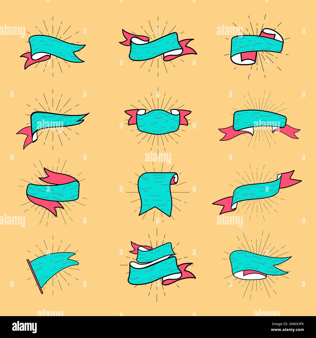 Label banner tags set vector Stock Vector Image & Art - Alamy