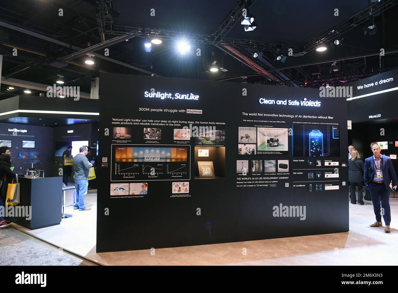 Las Vegas, NV on January 5, 2023. A general view of the Seaul ...