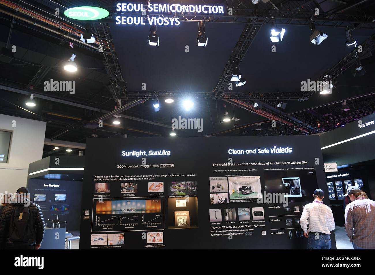 Las Vegas, NV on January 5, 2023. A general view of the Seaul ...