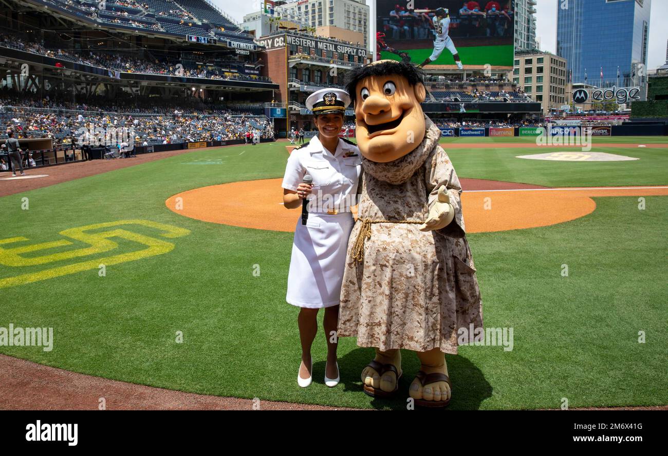 SAN DIEGO (May 8, 2022) – LT j.g. Lael Sommer poses for a photo with ...