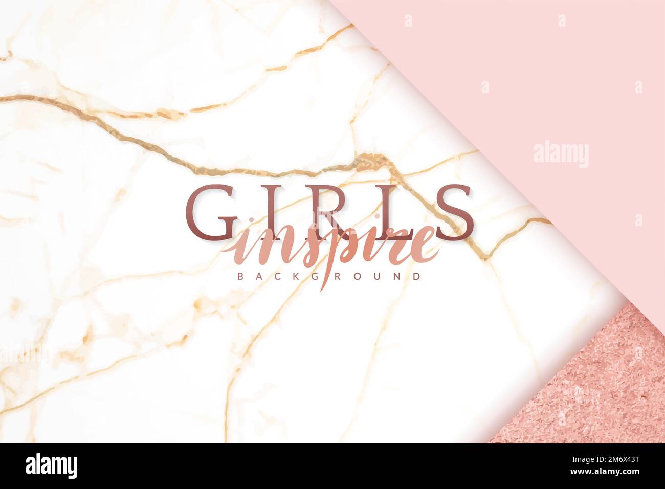 Pink feminine geometric background vector Stock Vector Image & Art - Alamy