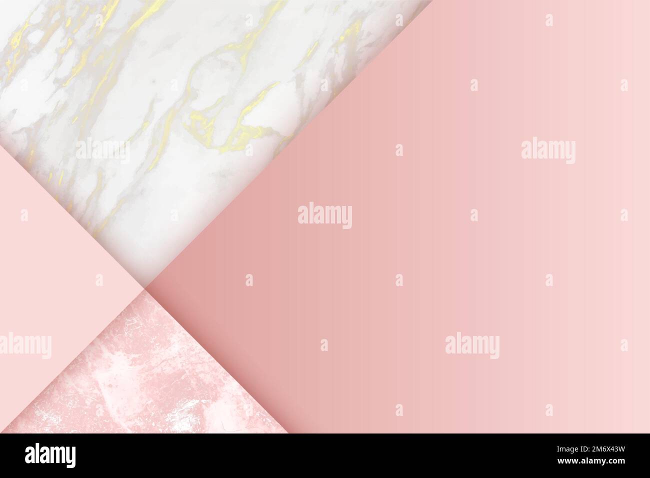 Pink feminine geometric background vector Stock Vector Image & Art - Alamy