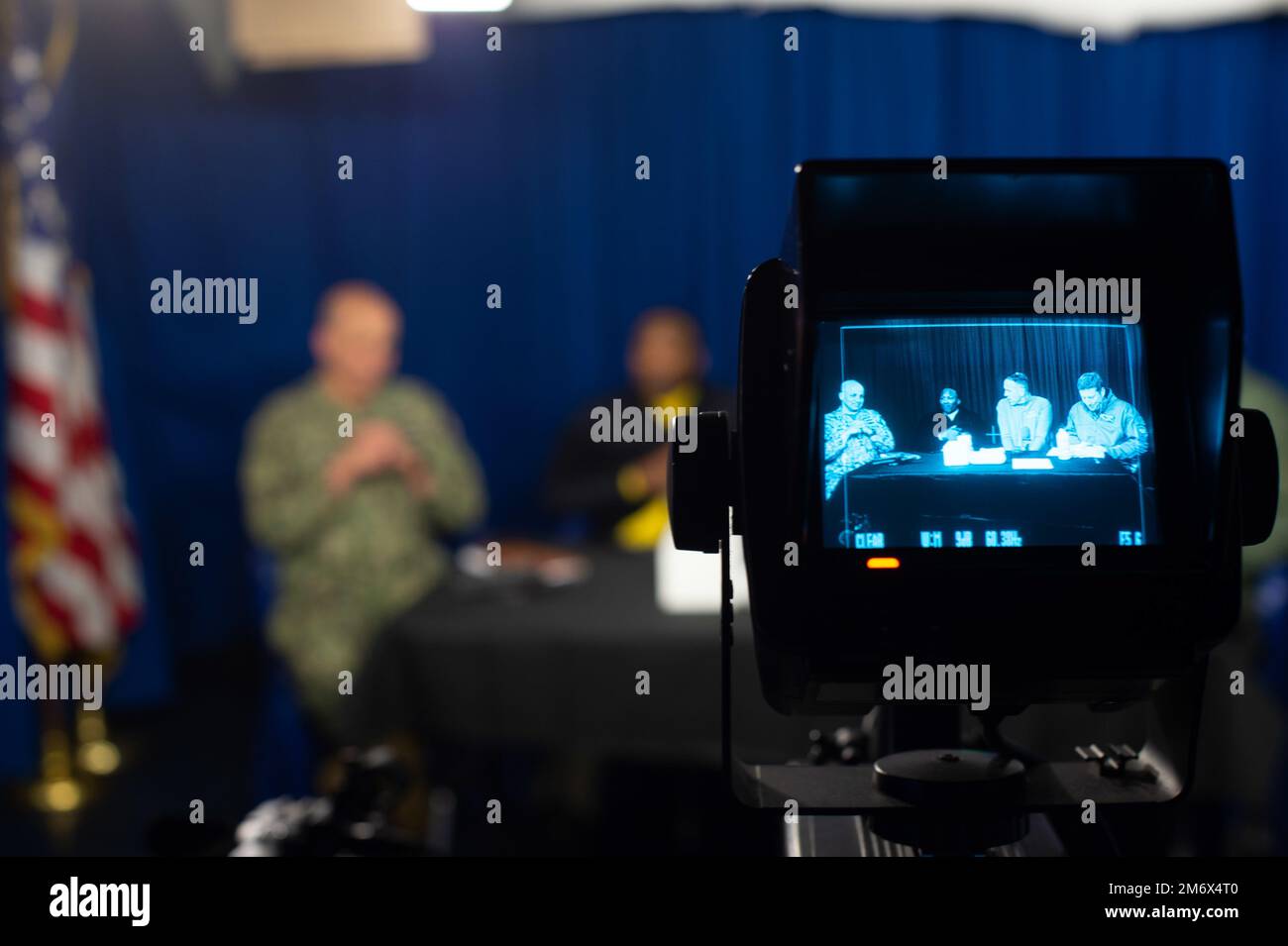 220508-N-BP862-1014 MEDITERRANEAN SEA (May 8, 2022) From left to right ...