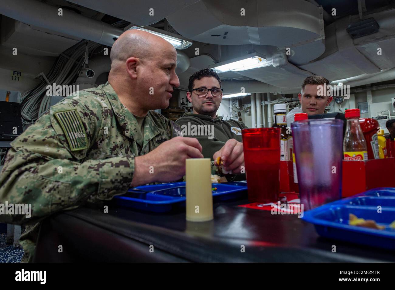 220508-N-GP384-1402 MEDITERRANEAN SEA (May 8, 2022) Master Chief Petty ...