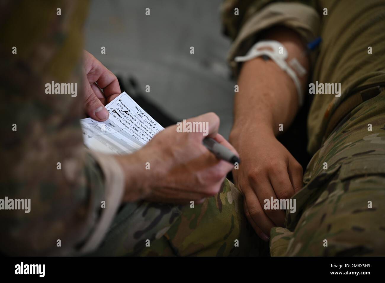 A U.S. Air Force Special Tactics operator assigned to the 24th Special ...