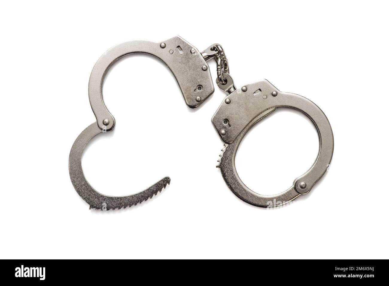 Handcuff Cut Out Stock Images & Pictures - Alamy
