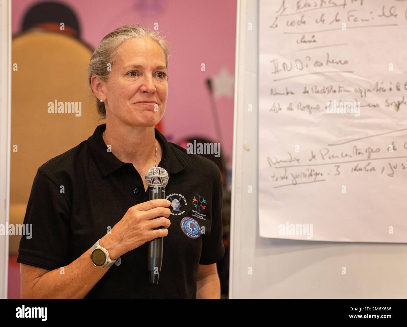 U.S. Army Maj. Gen. Jami Shawley, incoming commander of the Combined ...