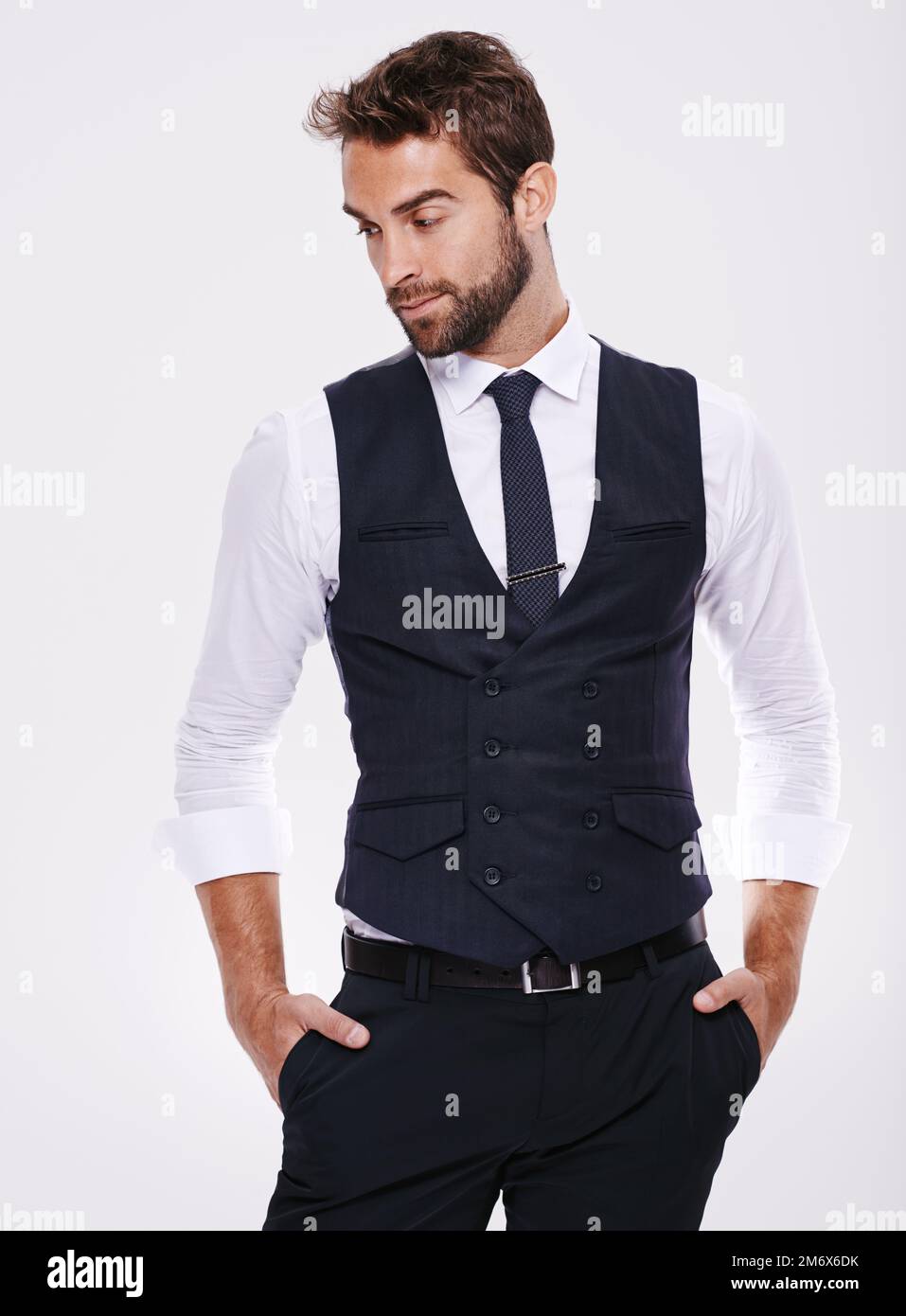 Business man gray background hi-res stock photography and images - Alamy