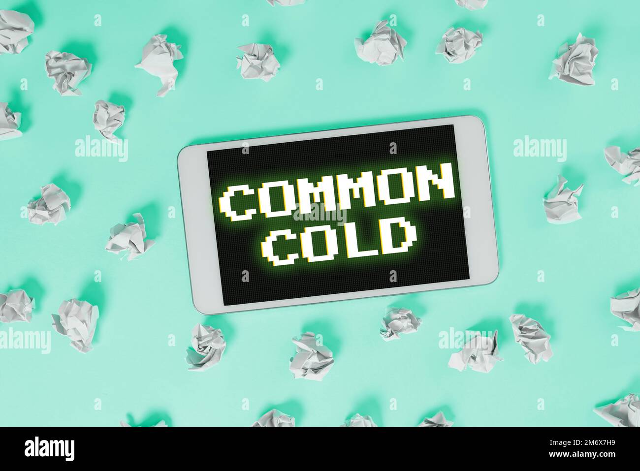 Handwriting text Common Cold. Concept meaning viral infection in upper ...