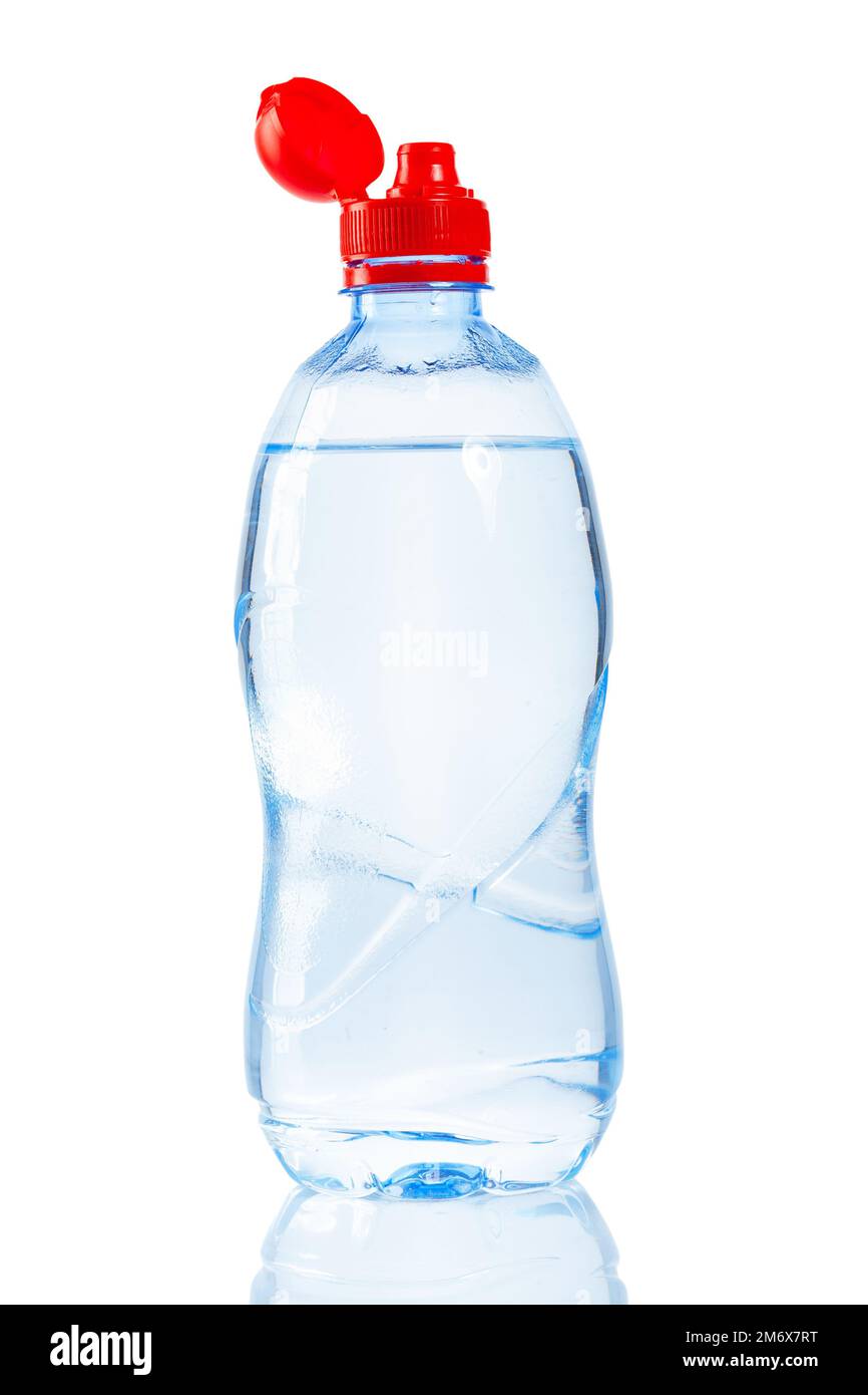 an opened bottle with water Stock Photo - Alamy