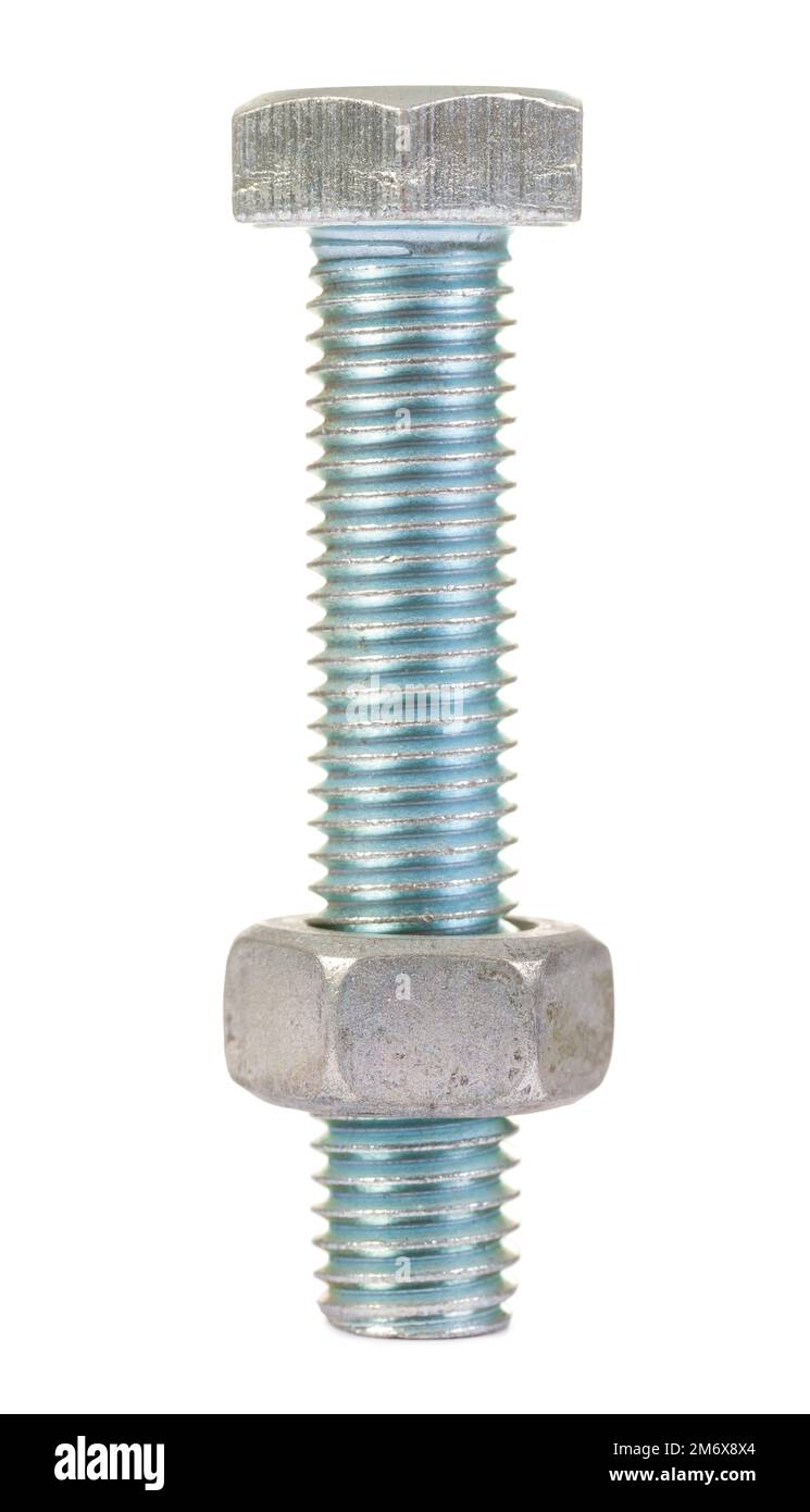 Galvanized bolt Cut Out Stock Images & Pictures - Alamy