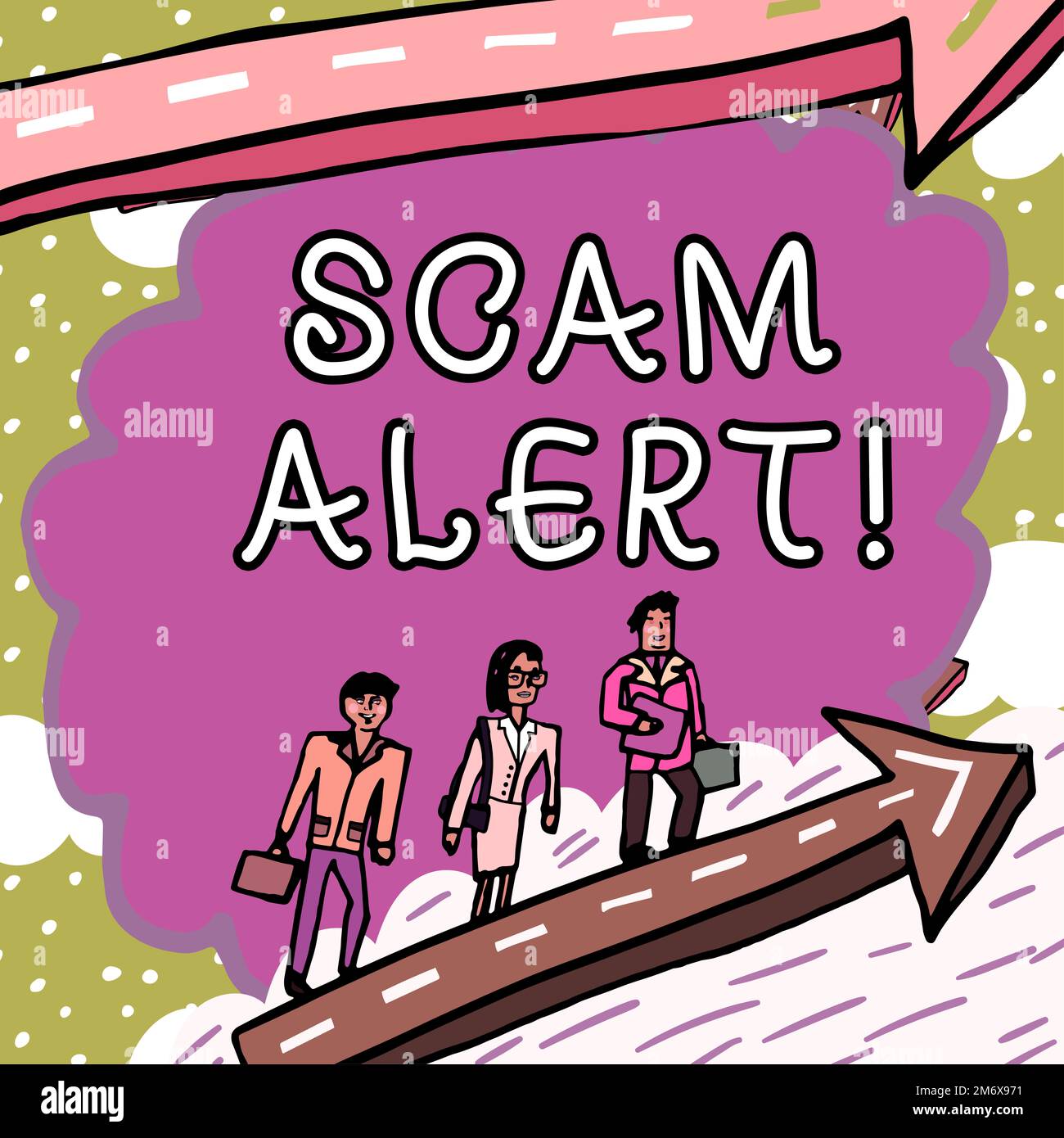 Hand writing sign Scam Alert. Business showcase warning someone about ...