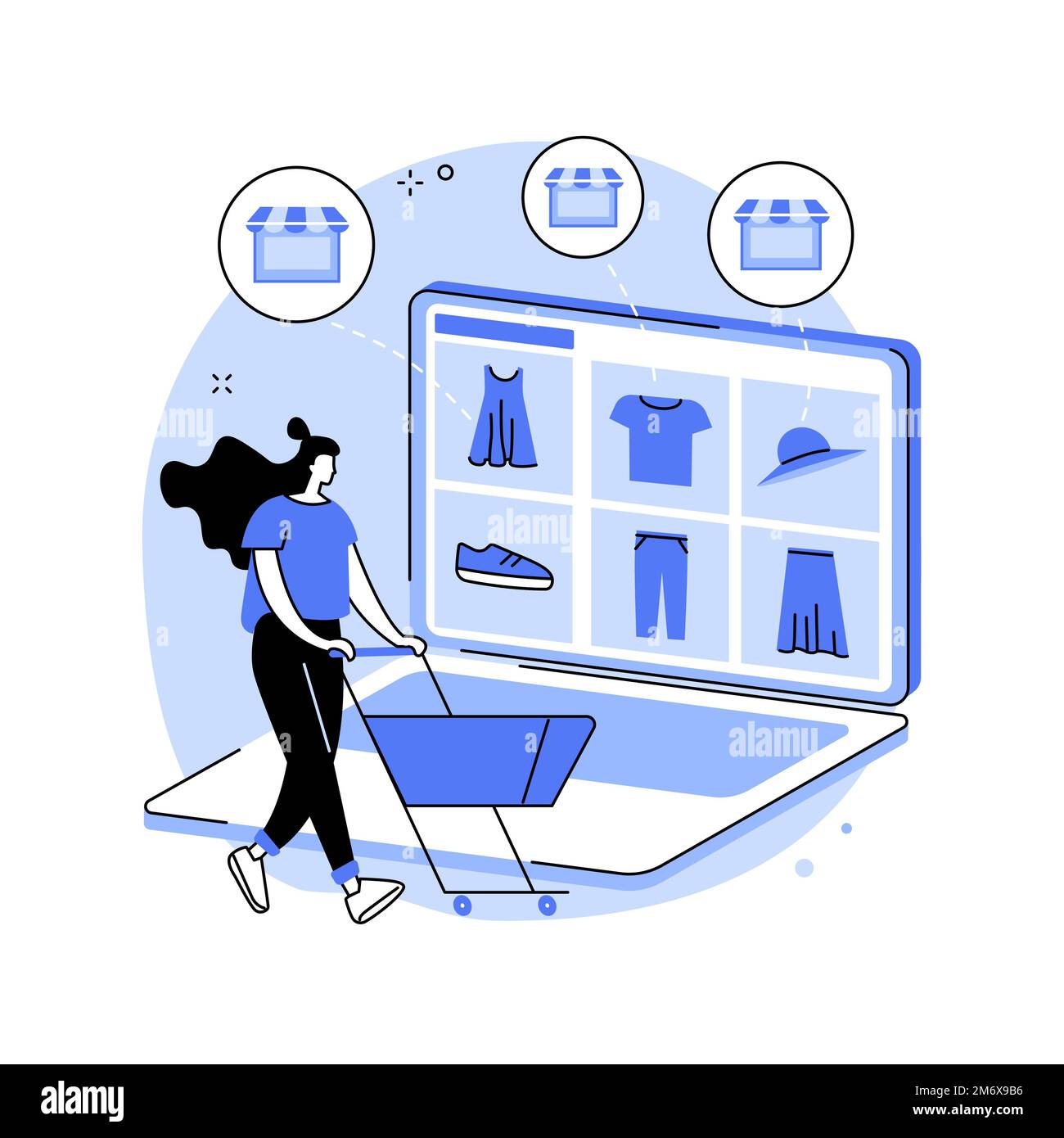 Sell products Stock Vector Images - Alamy