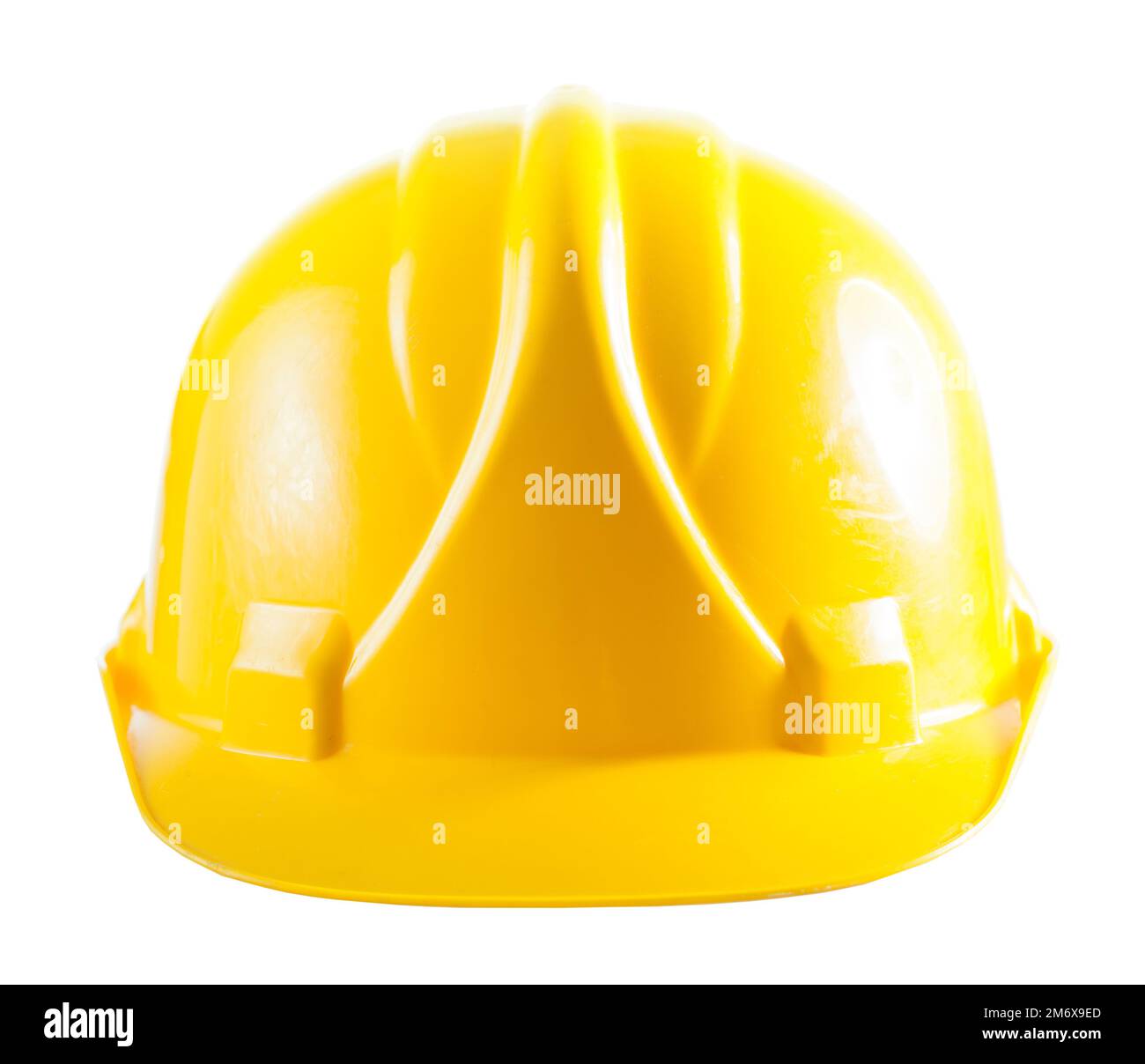 Building helmet isolated on white Stock Photo - Alamy