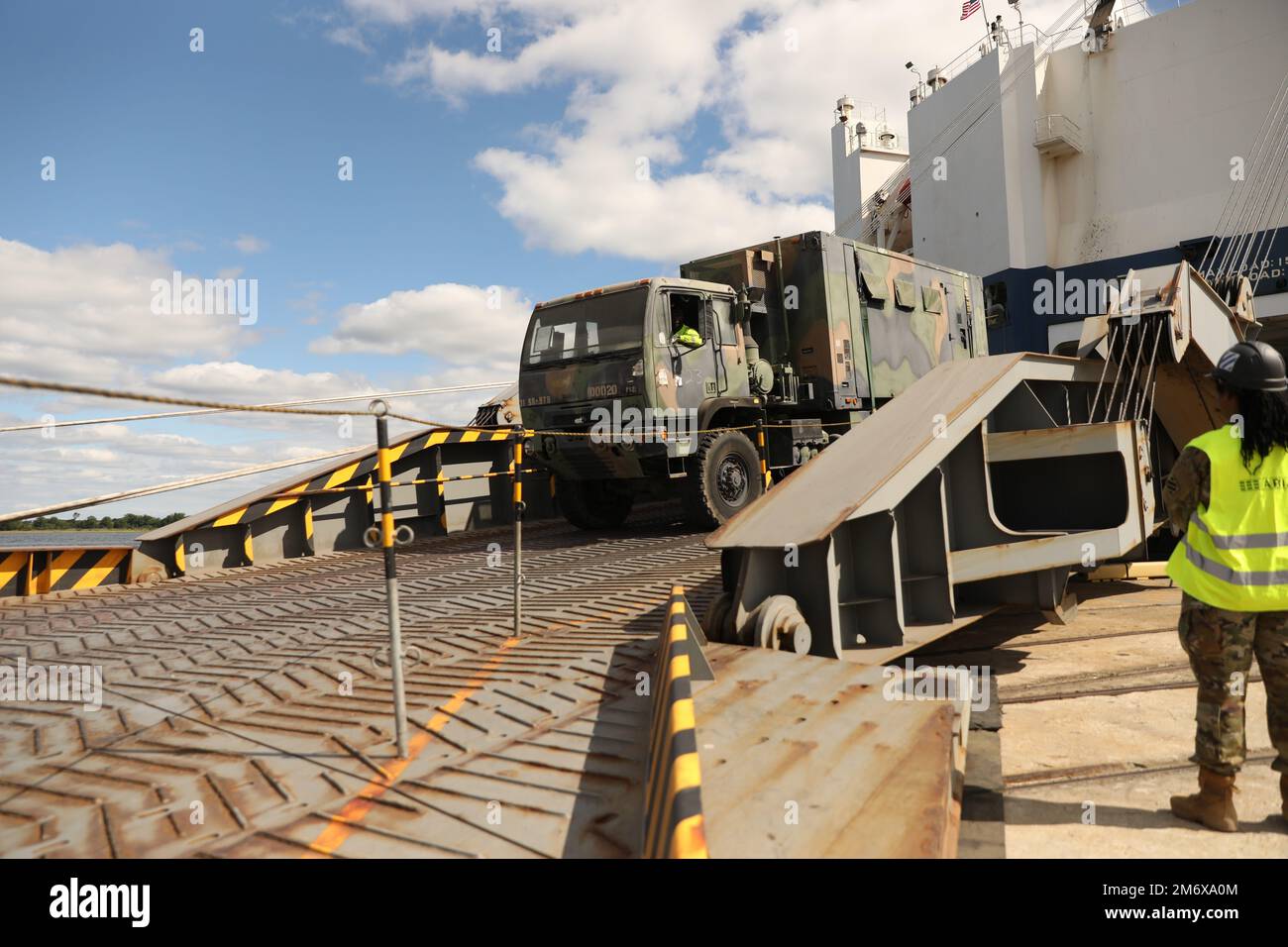 Staff Sgt. Destiny Crews, the 3rd Division Sustainment Brigade mobility ...