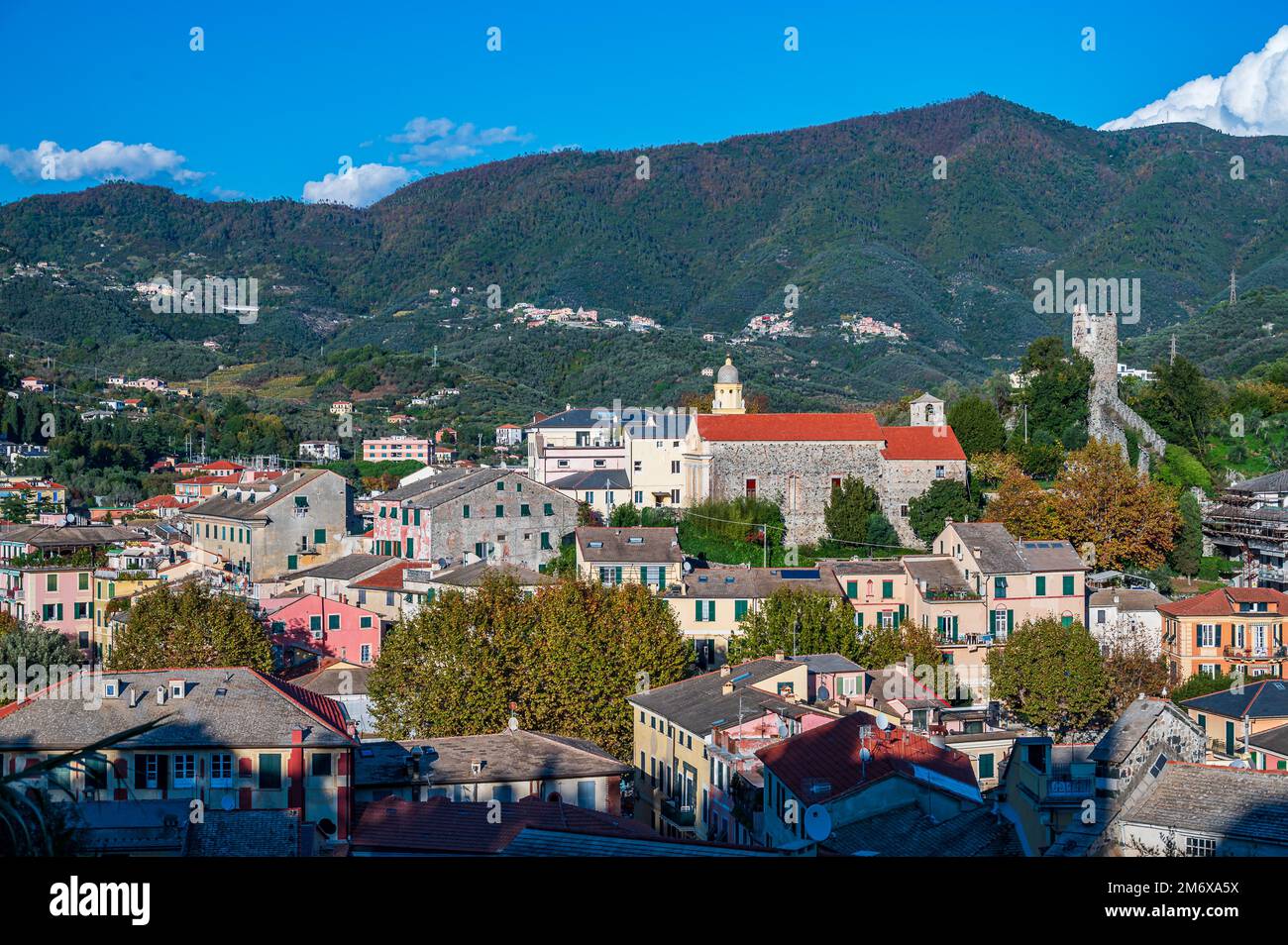 Old town of Levanto Stock Photo - Alamy