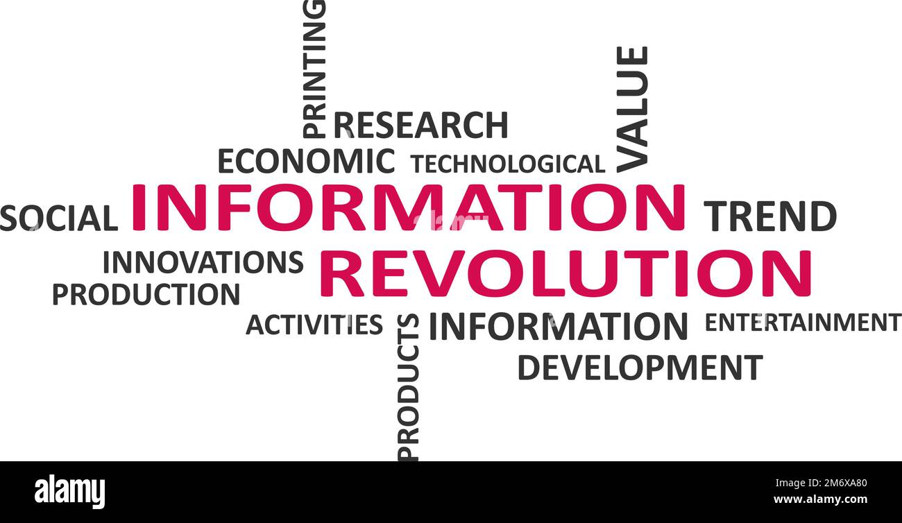 word cloud - information revolution Stock Vector Image & Art - Alamy