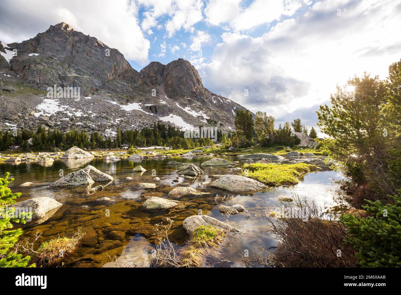 Wind river range Stock Photo - Alamy