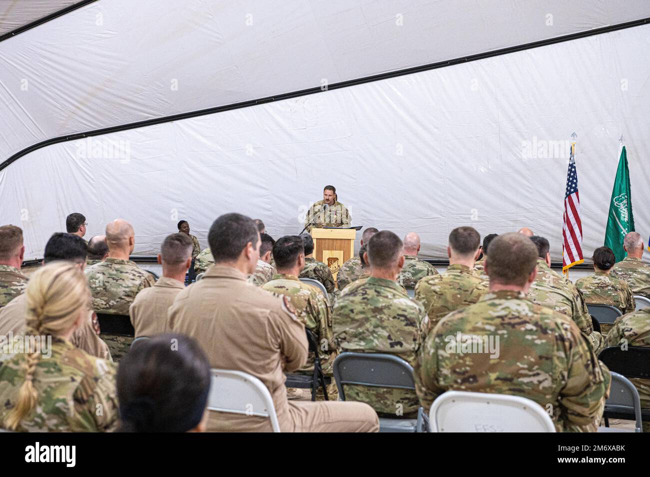 U.S. Air Force Lt. Col. Steven A. Bailey, outgoing commander for the ...