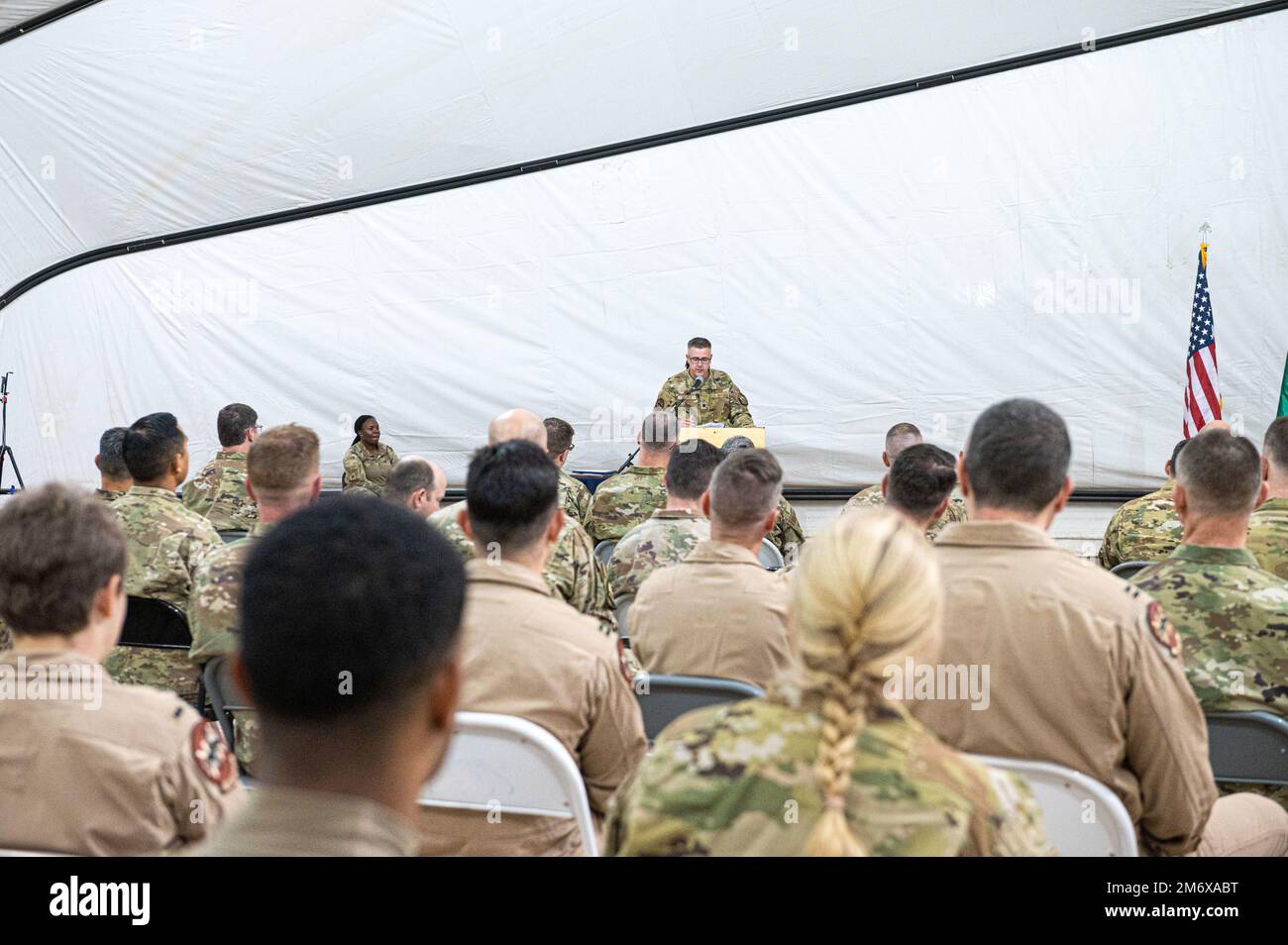 U.S. Air Force Lt. Col. Ralph G. Foshee Jr., incoming commander for the ...