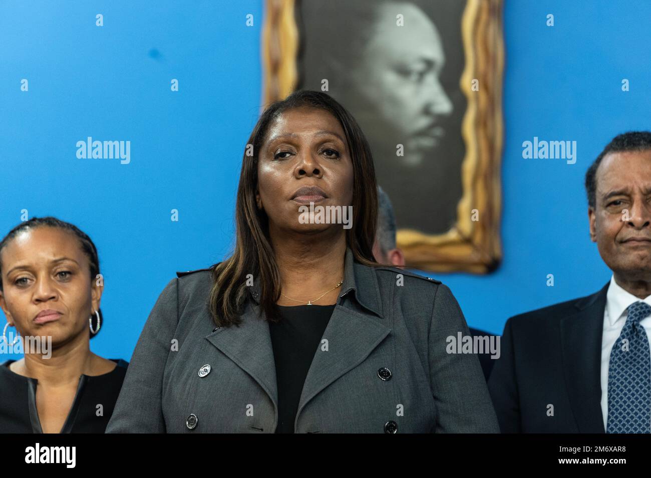 Attorney General Letitia James Attends Summit To Discuss Public Safety