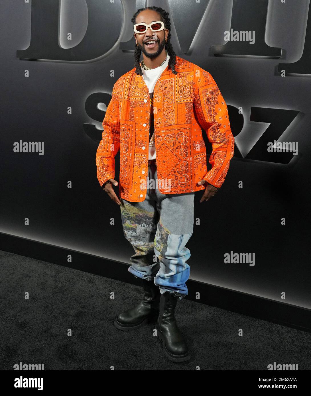 Los Angeles, USA. 05th Jan, 2023. Omarion arrives at the Starz "BMF ...