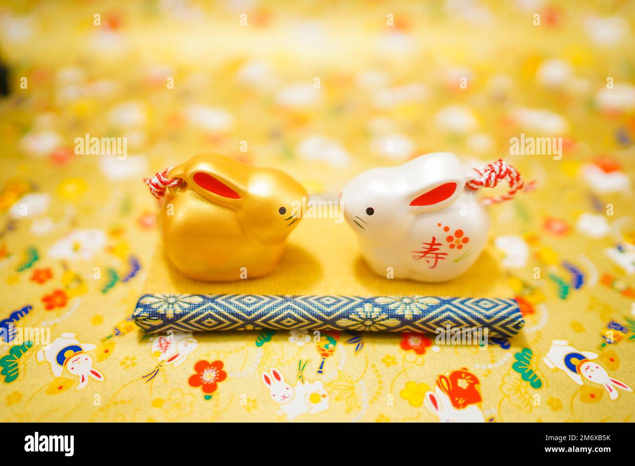 Rabbit new year hi-res stock photography and images - Alamy