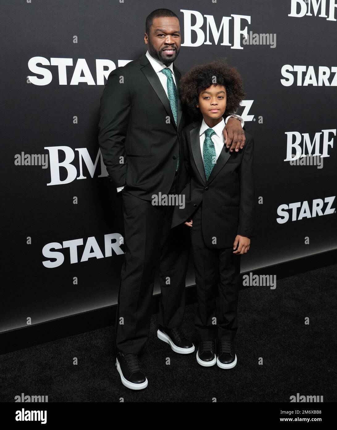 Los Angeles, USA. 05th Jan, 2023. (L-R) Curtis "50 Cent" Jackson and ...