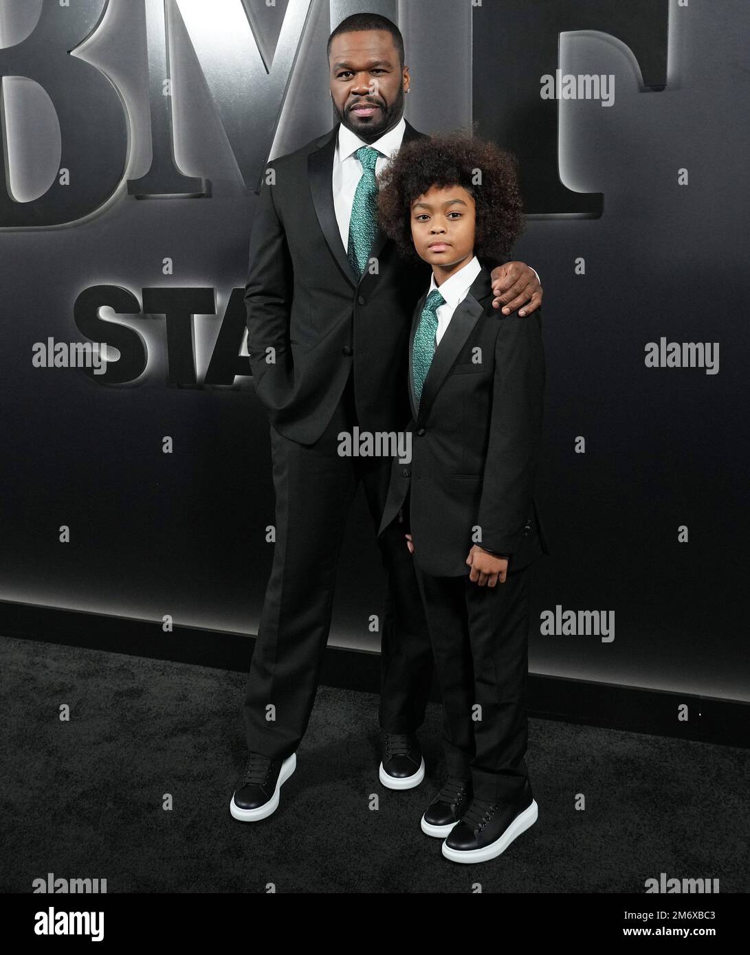 Los Angeles, USA. 05th Jan, 2023. (L-R) Curtis "50 Cent" Jackson and ...