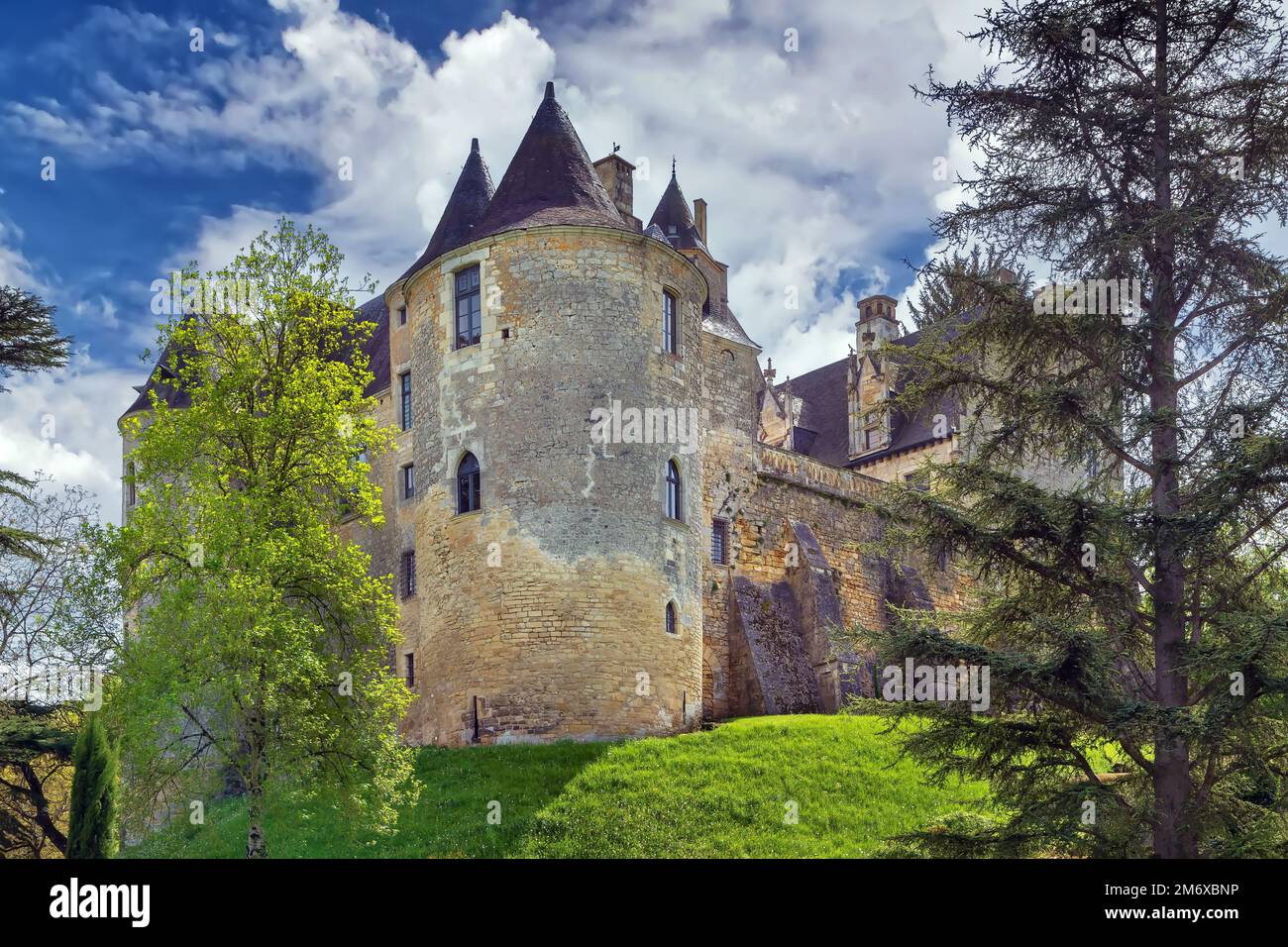 Chateau de Fayrac, France Stock Photo - Alamy