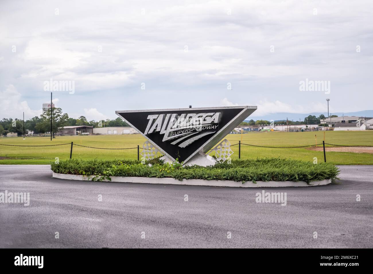 An international motorsports complex in Talladega, Alamaba Stock Photo ...