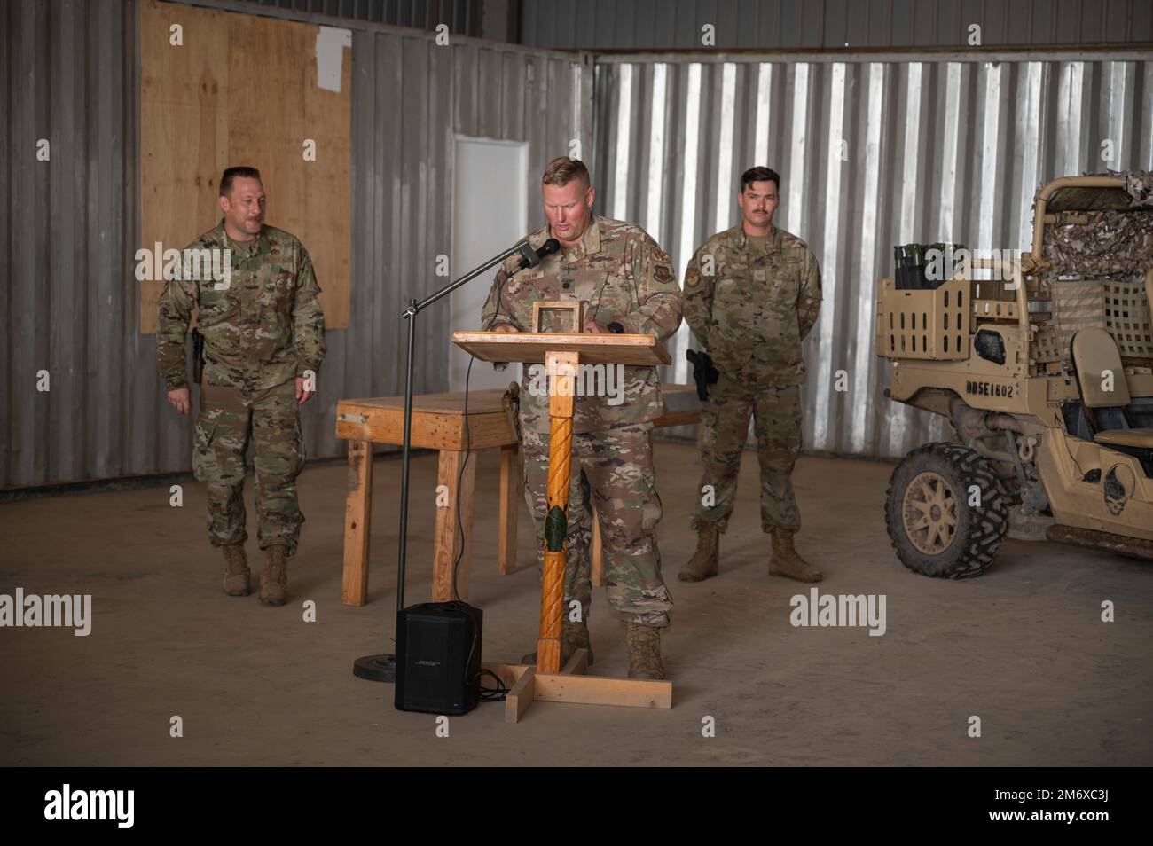 U.S. Air Force Lt. Col. Drew Gehler, commander of the 475th ...